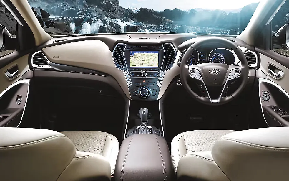 Hyundai Santa Fe [2014-2017] Interior Images: Santa Fe [2014-2017 ...