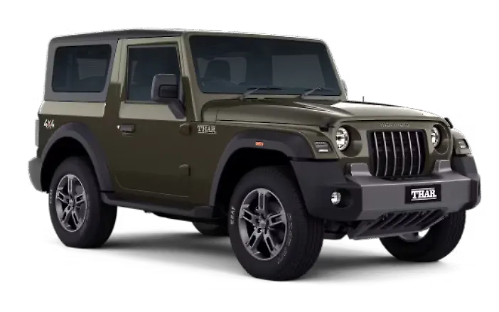 6 Mahindra Thar Colours in India | Thar Colours Images