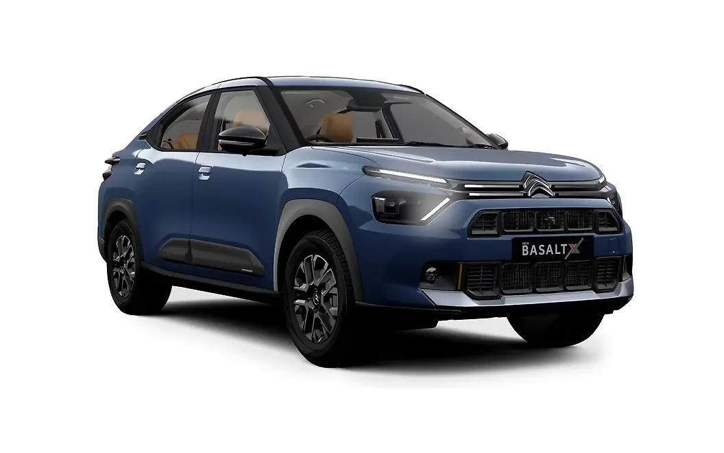 Cosmo Blue With Polar White roof Aircross X