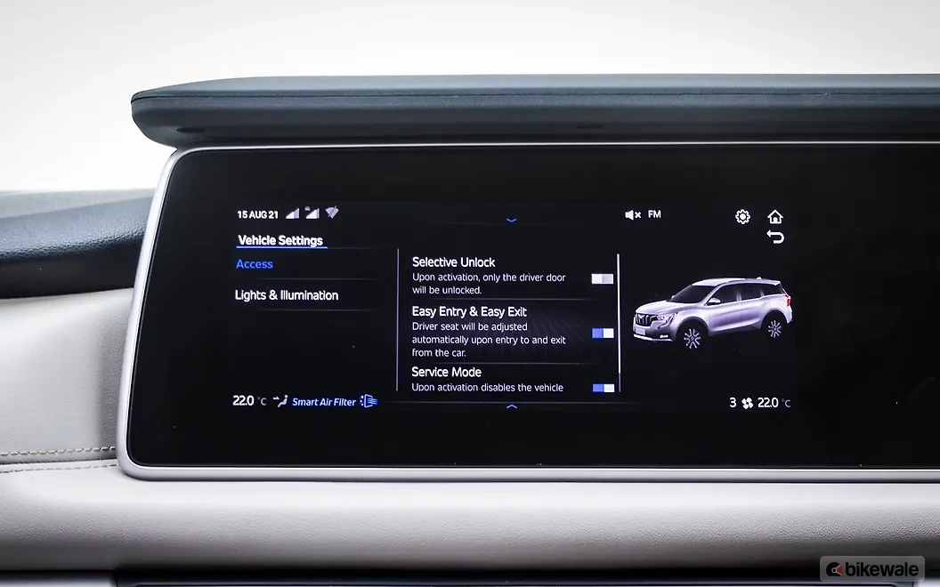 Mahindra XUV700 - Infotainment Display | 50 Mahindra XUV700 Images