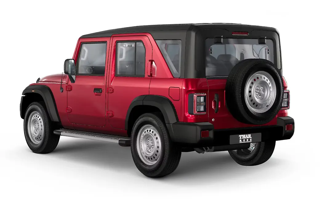 Mahindra Thar Roxx - Rear Left View | Mahindra Thar Roxx Images