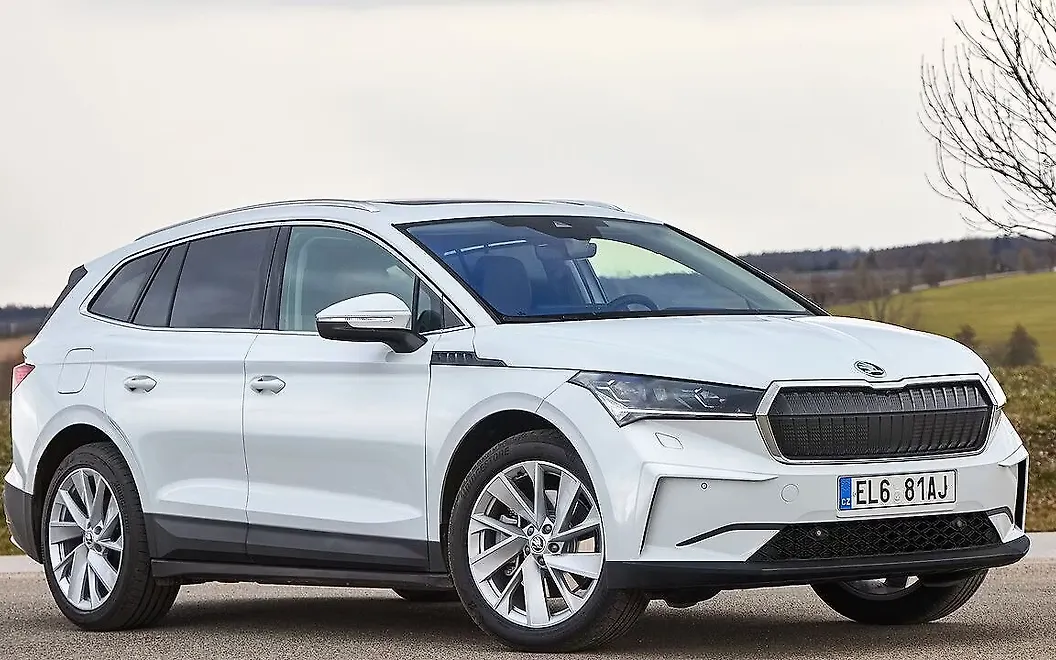 Skoda Enyaq - Front Right View | Skoda Enyaq Images
