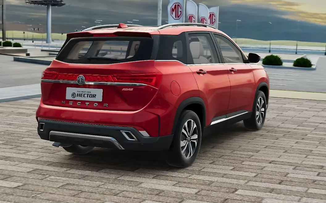 MG Hector Plus - Right Rear View | MG Hector Plus Images