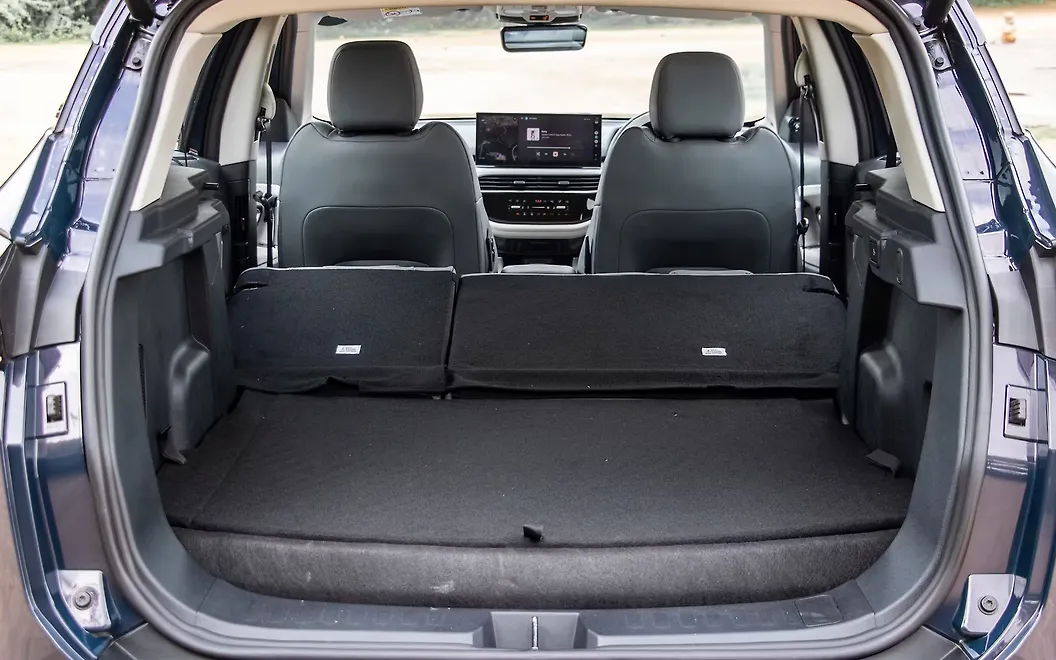 Tata Harrier EV - Bootspace with Folded Seats | Tata Harrier EV Images