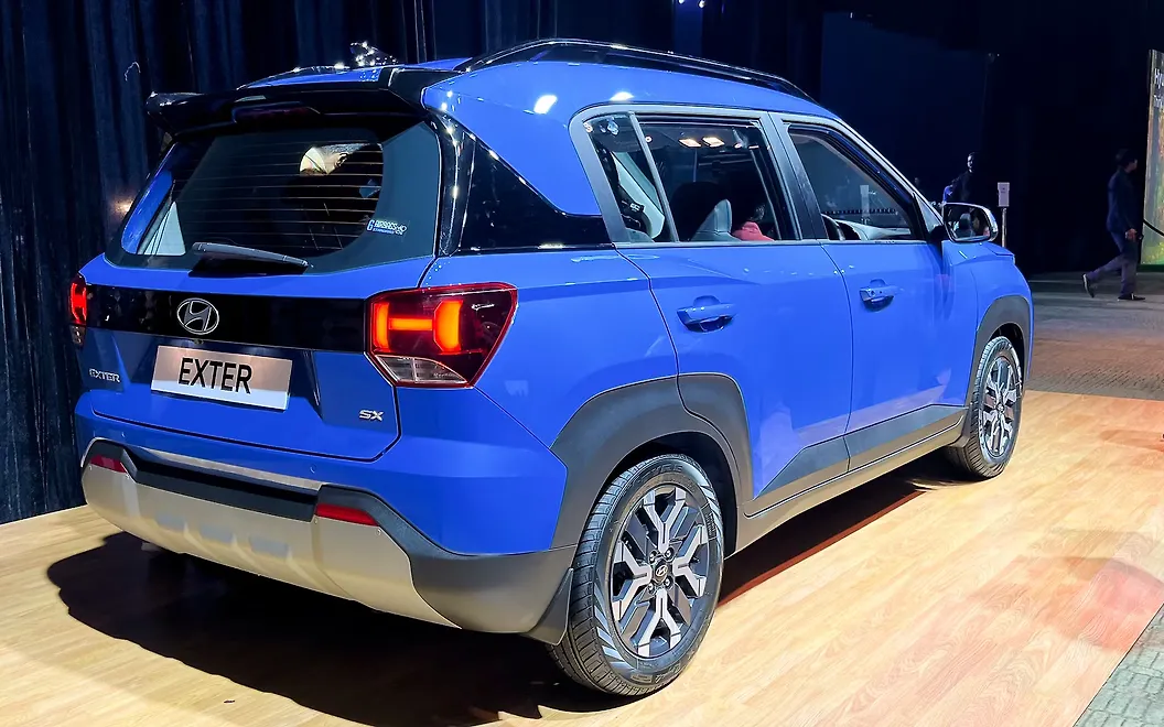 Hyundai Exter - Right Rear View | Hyundai Exter Images