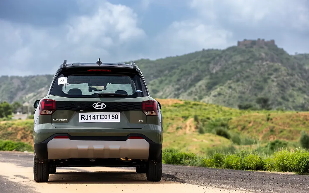 Hyundai Exter - Right Rear View | Hyundai Exter Images