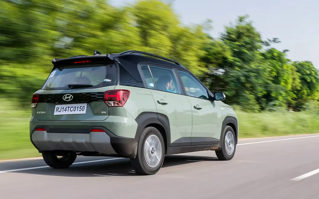 Hyundai Exter - Right Rear View | Hyundai Exter Images