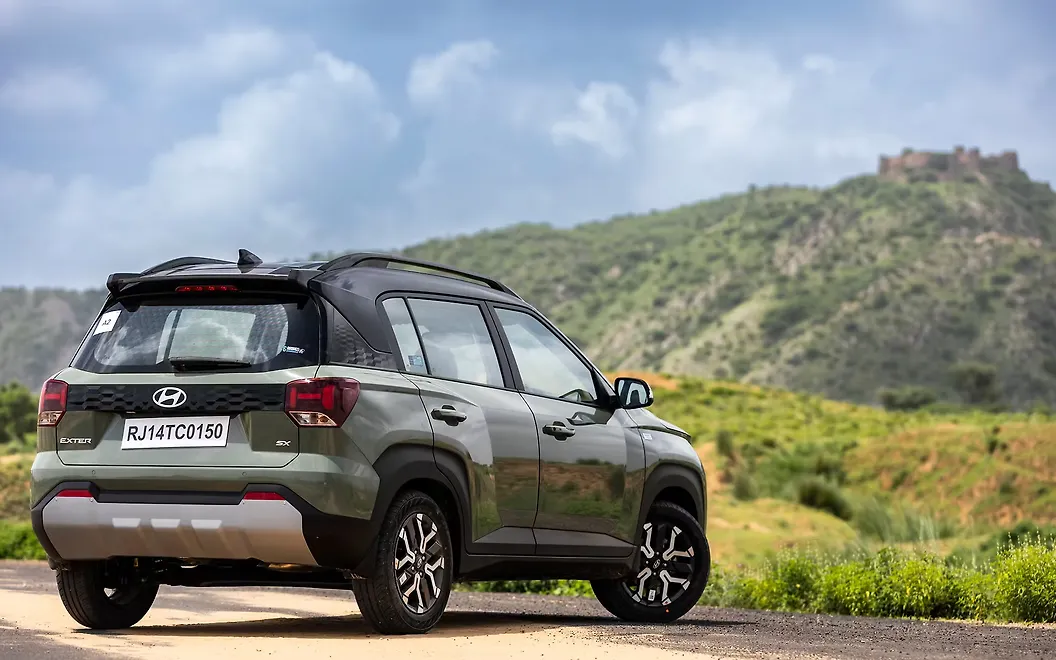 Hyundai Exter - Right Rear View | Hyundai Exter Images