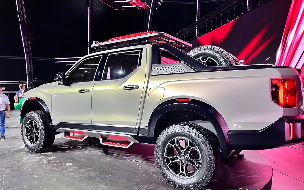 Mahindra Thar.e - Rear Left View | Mahindra Thar.e Images