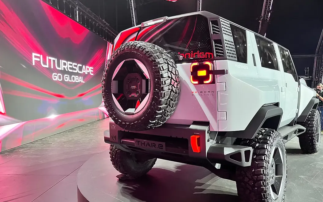 Mahindra Thar.e Images | Thar.e Exterior, Road Test and Interior Photo ...