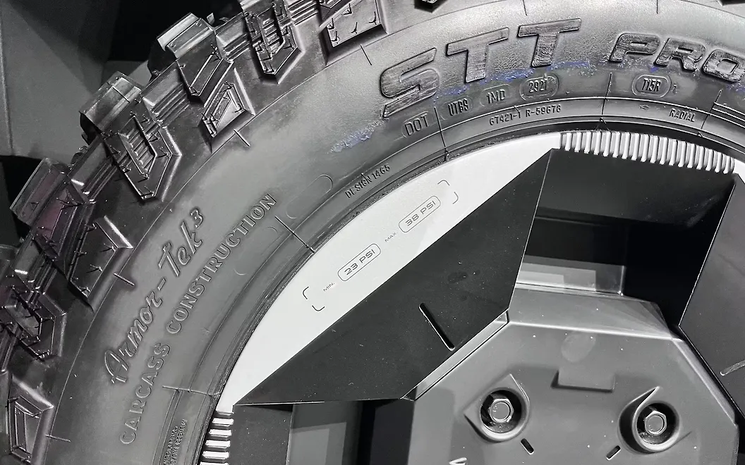 Mahindra Thar.e - Tyre | Mahindra Thar.e Images