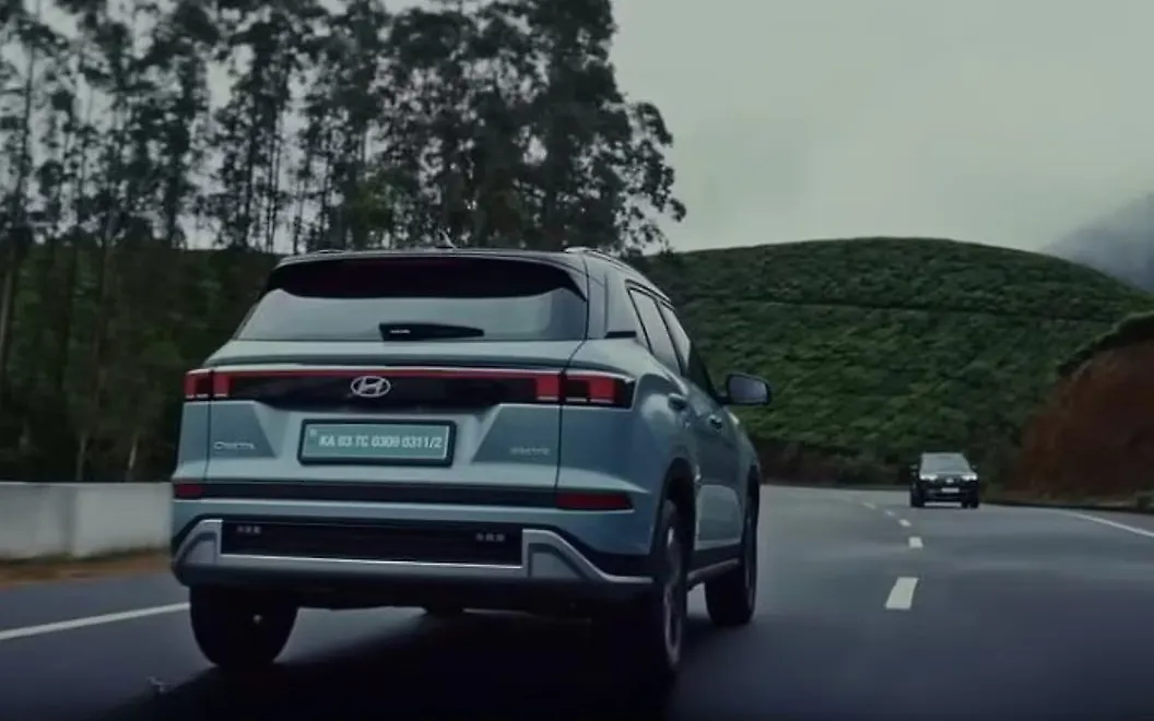 Hyundai Creta Electric - Rear Left View | Hyundai Creta Electric Images