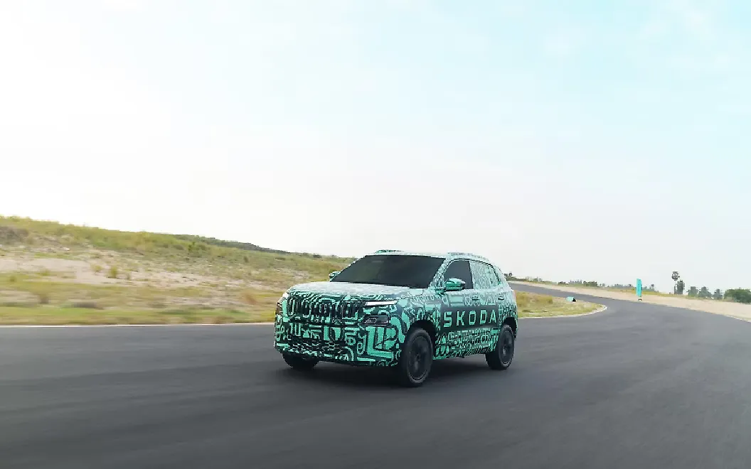 Skoda Kylaq Images | Kylaq Exterior, Road Test and Interior Photo Gallery
