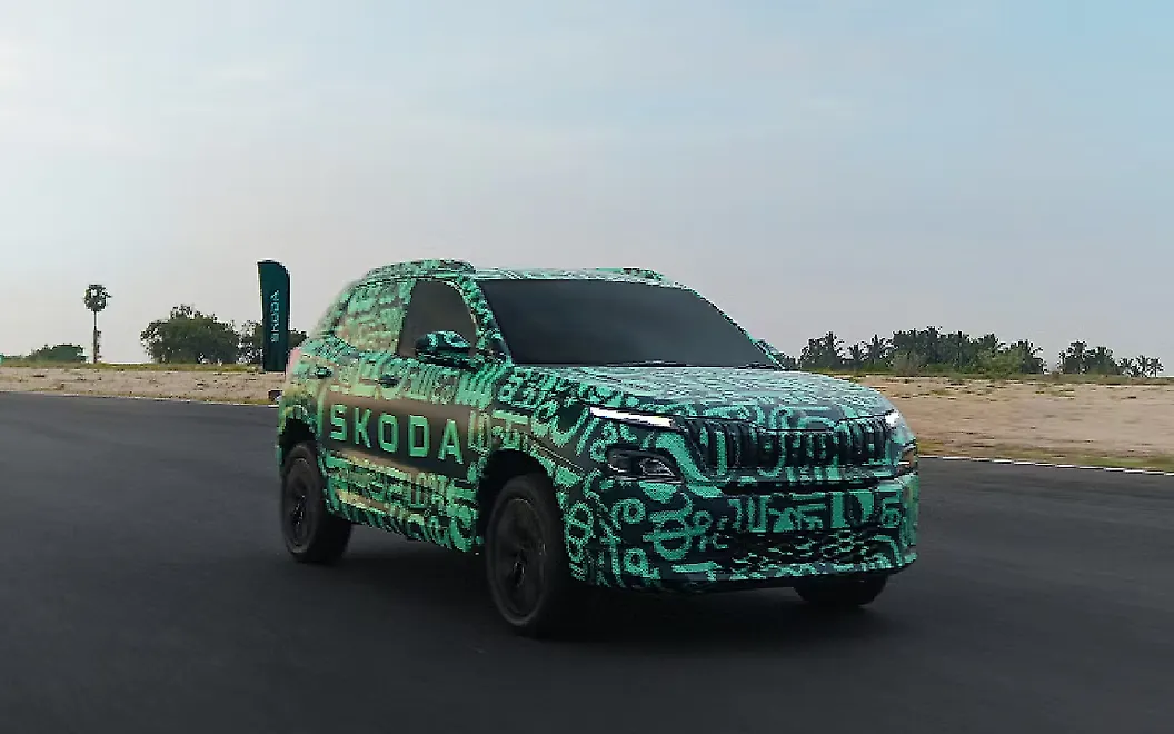 Skoda Kylaq Images | Kylaq Exterior, Road Test and Interior Photo Gallery