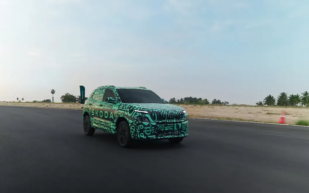 Skoda Kylaq Images | Kylaq Exterior, Road Test and Interior Photo Gallery
