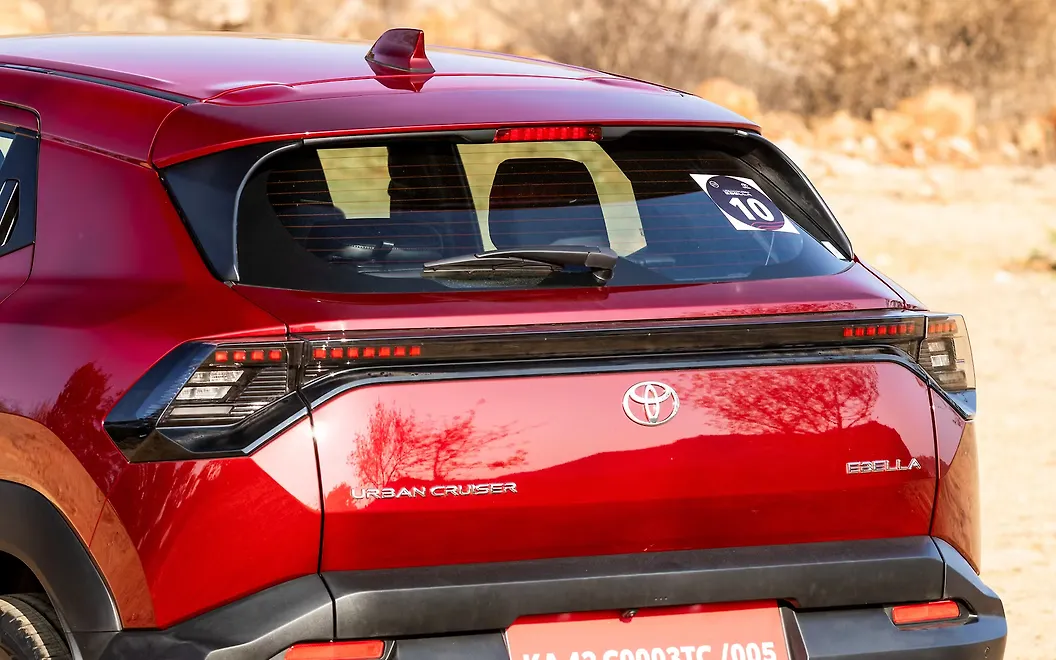 Toyota Urban Cruiser Ebella - Right Rear View | Toyota Urban Cruiser ...
