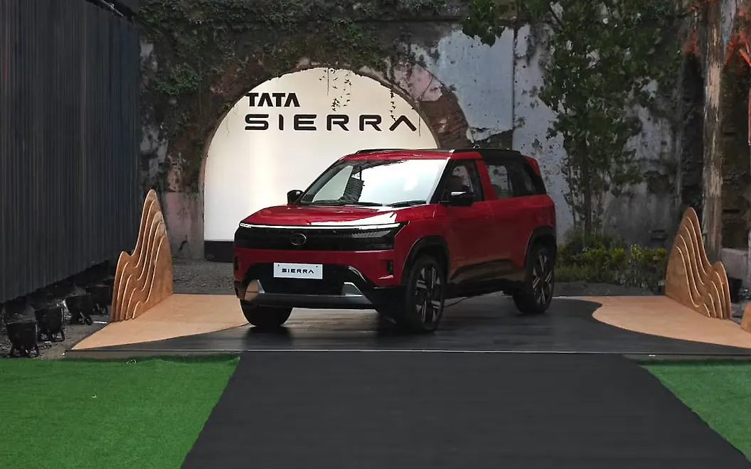 Tata Sierra - Front Left View | Tata Sierra Images