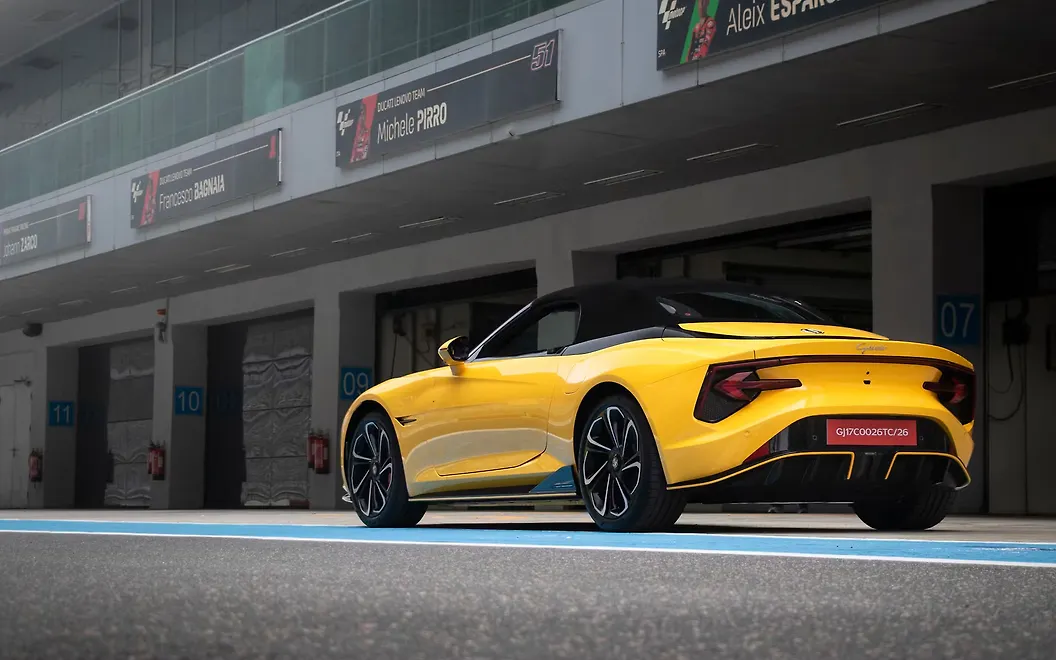 MG Cyberster - Rear Left View | MG Cyberster Images