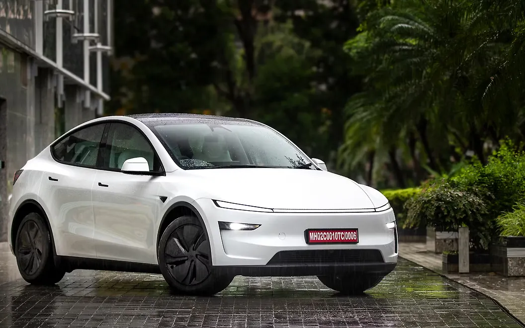 Tesla Model Y - Front Left View | Tesla Model Y Images