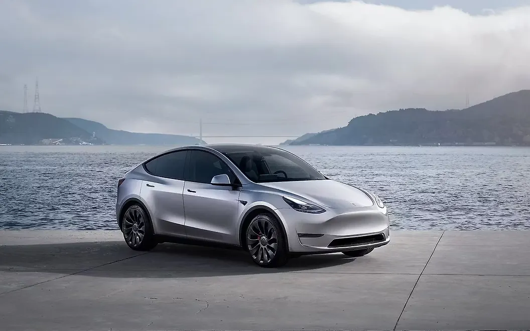 Tesla Model Y - Front Right View | Tesla Model Y Images