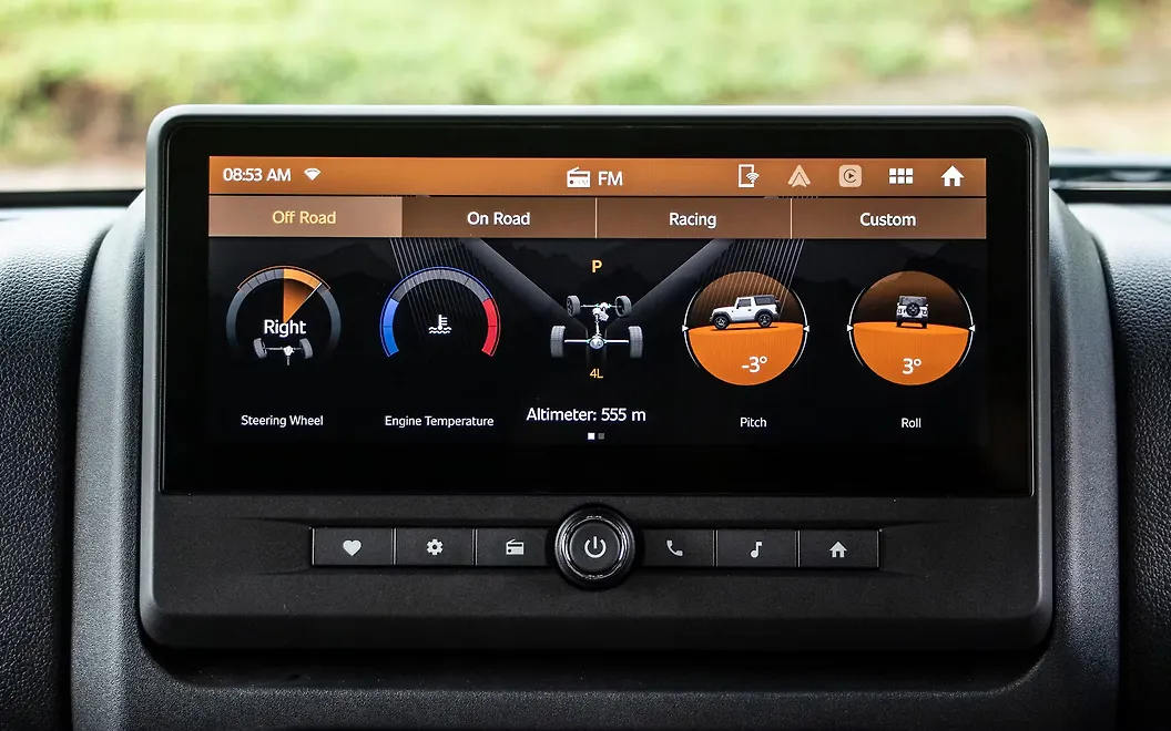 Mahindra Thar - AC Controls | Mahindra Thar Images