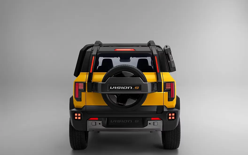 Mahindra Vision S Compact SUV - Rear View | Mahindra Vision S Compact ...