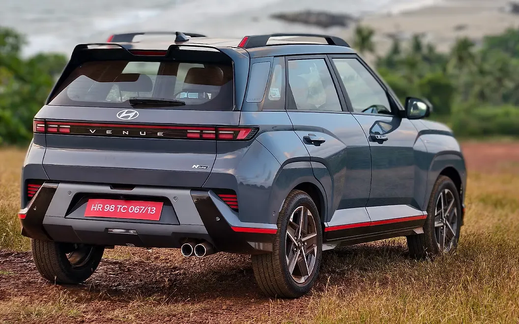 Hyundai Venue N Line - Right Rear View | Hyundai Venue N Line Images