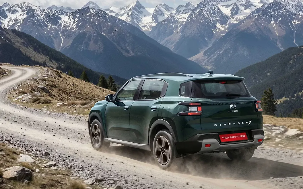 Citroen Aircross X - Rear Left View | Citroen Aircross X Images