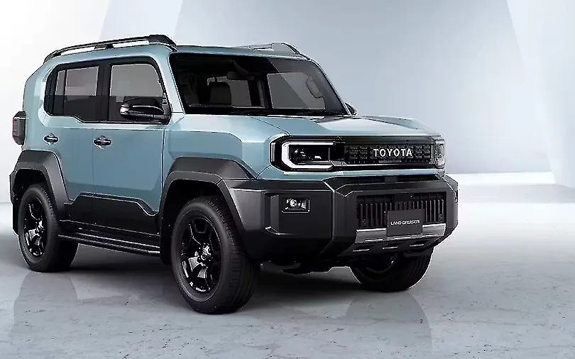 Toyota New Land Cruiser FJ - Front Right View | Toyota New Land Cruiser ...