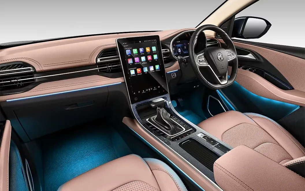 MG Hector Interior Images: Hector Interior Photo Gallery