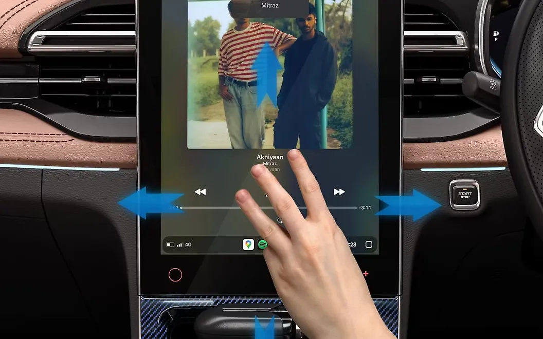 MG Hector Interior Images: Hector Interior Photo Gallery