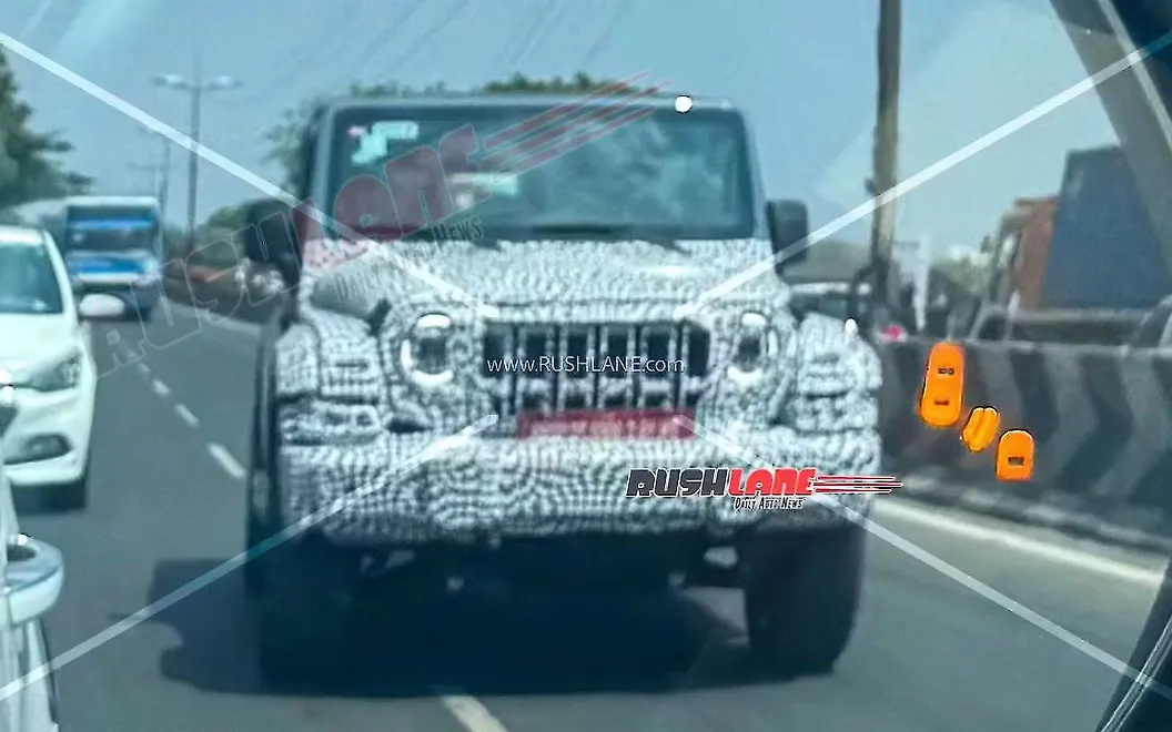 Mahindra Thar Facelift Images | Thar Facelift Exterior, Road Test and ...