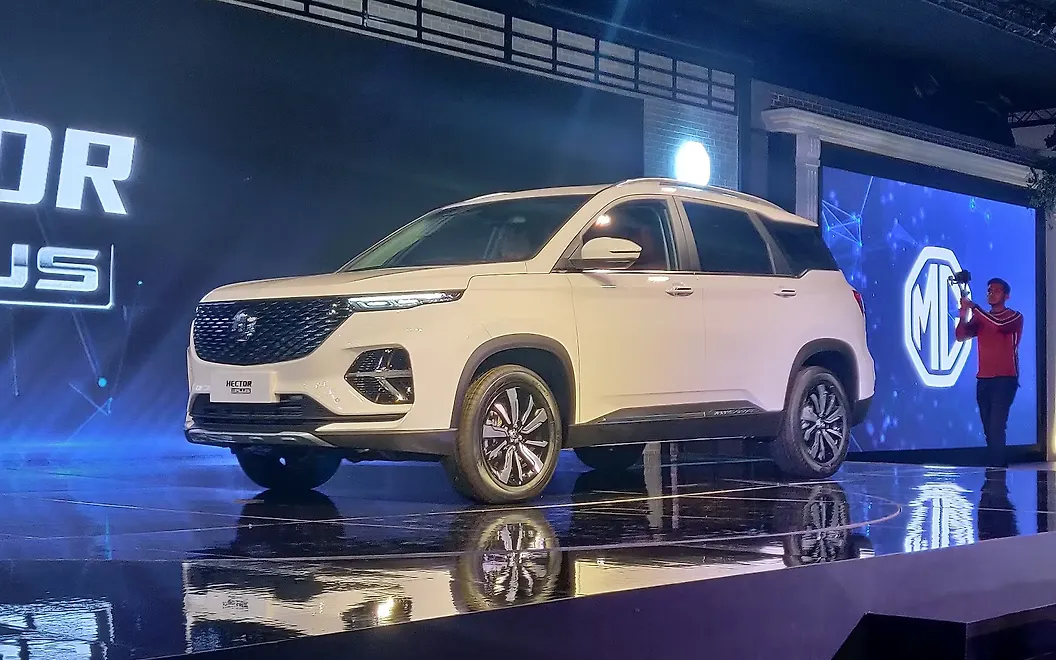 20 MG Hector Plus Images | Hector Plus Exterior, Road Test and Interior ...