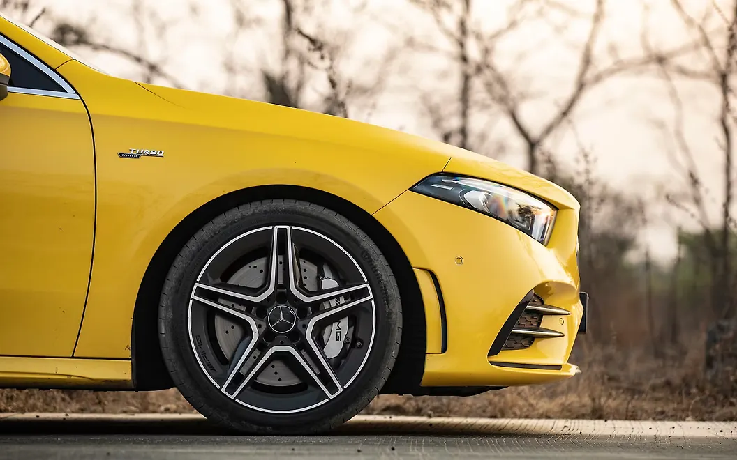 Mercedes-Benz AMG A35 - Side Rear View | Mercedes-Benz AMG A35 Images