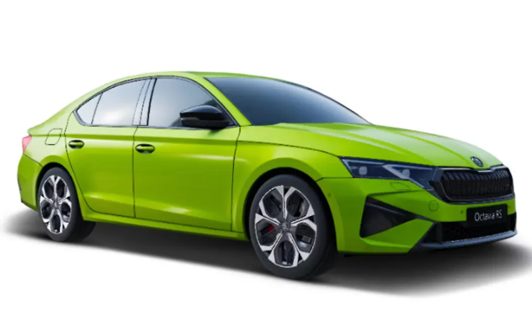 Green Octavia RS | CarTrade
