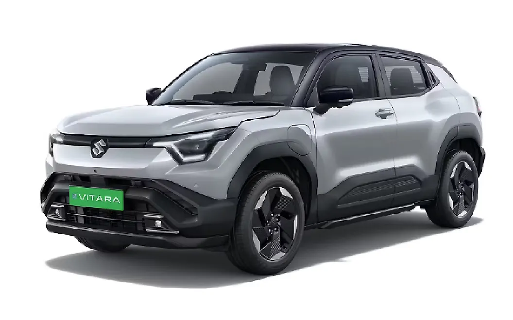 Splendid Silver wih Bluish black roof e Vitara