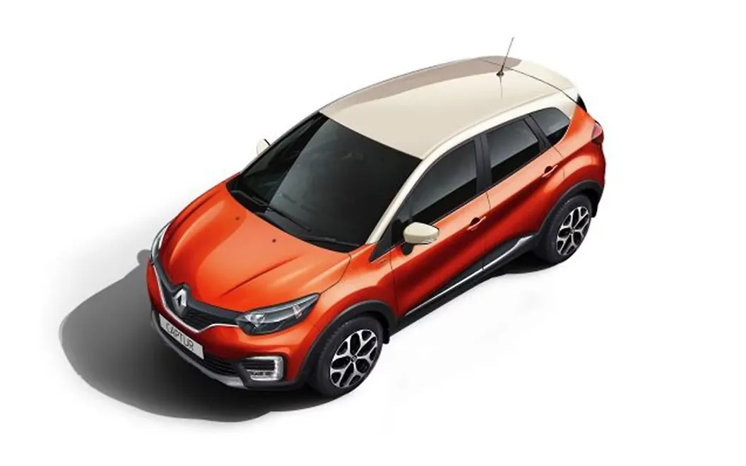 Renault Captur [2017-2019] Radiant Red/Marble Ivory Image