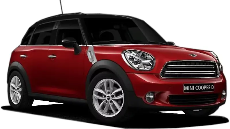 Red Mini Cooper Countryman