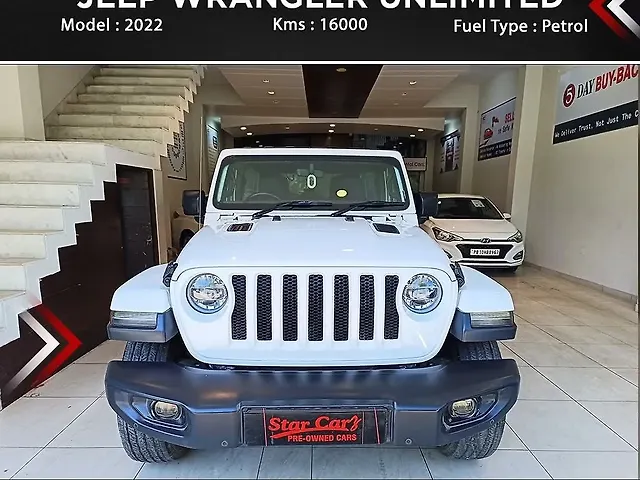 Second Hand 2022 Jeep Wrangler Unlimited for sale at Rs. 54,00,000 in ...