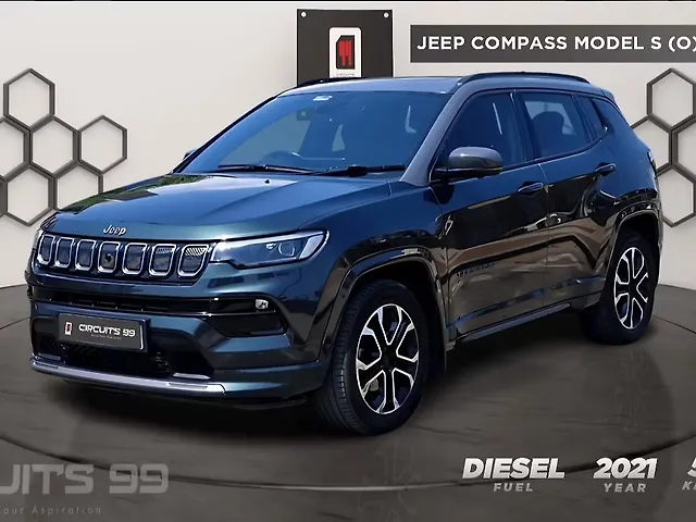 Second Hand 2021 Jeep Compass Model S (O) Diesel 4x4 AT [2021] for sale ...