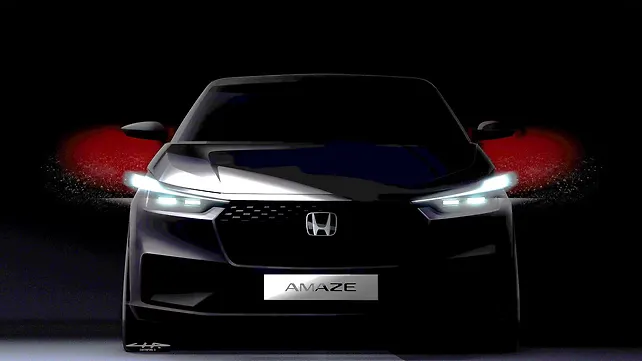 New-gen Honda Amaze officially teased! | CarTrade